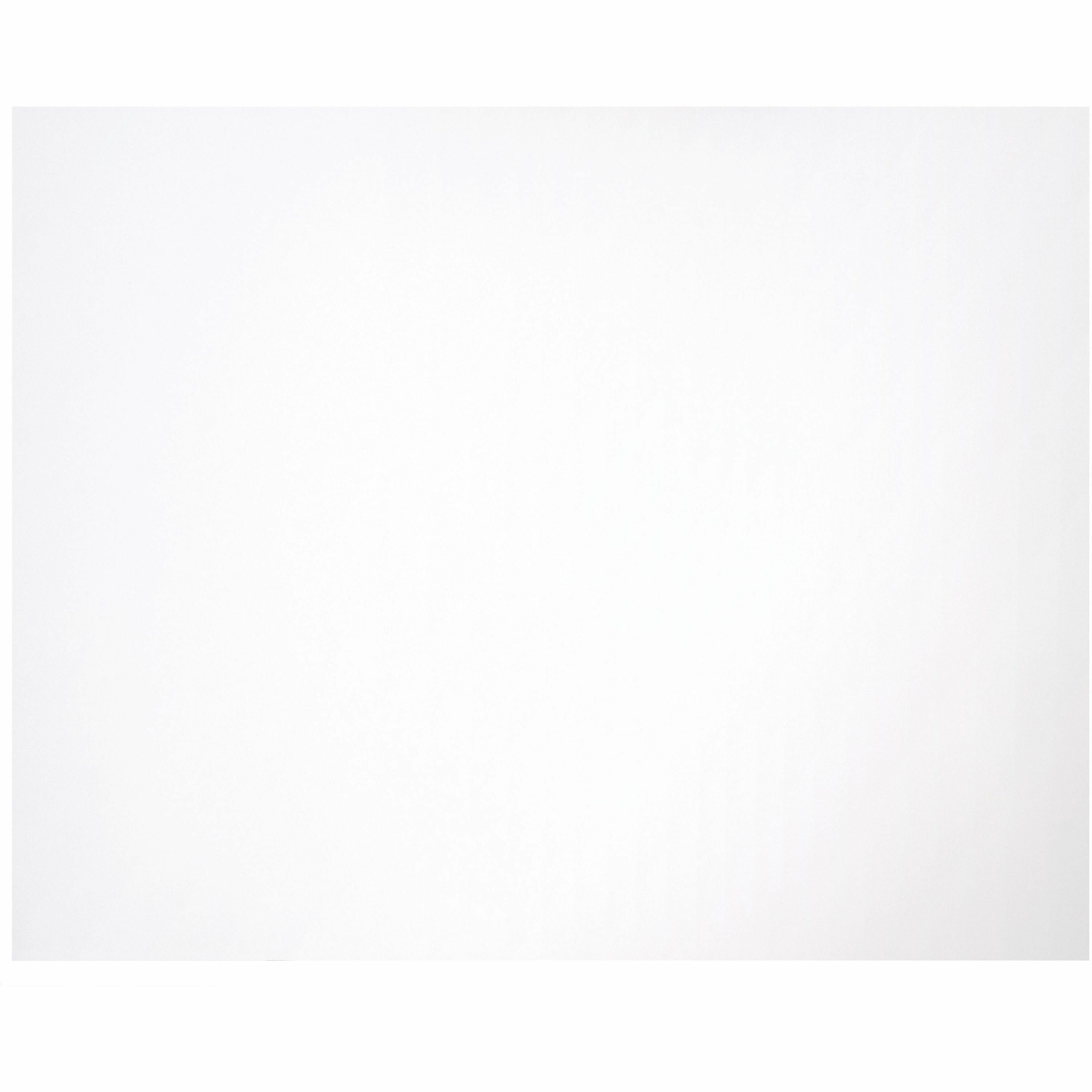 Pacon Railroad Poster Board,14 Pt.,22"x28",100/CT,White - AB1Supply