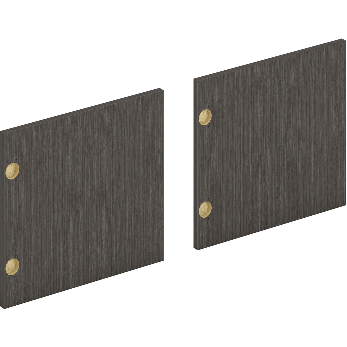 HON Doors, f/Mod 66" Hutch, 2/ST, Slate Teak – AB1Supply