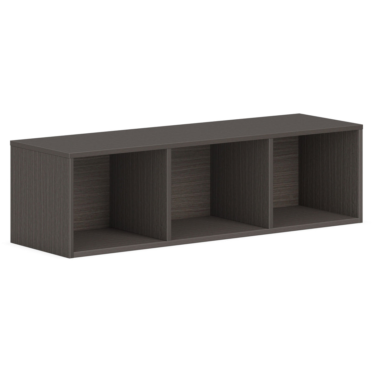 HON Storage, Wall-mounted, Open, 48"x14"x13-1/2", Slate Teak – AB1Supply
