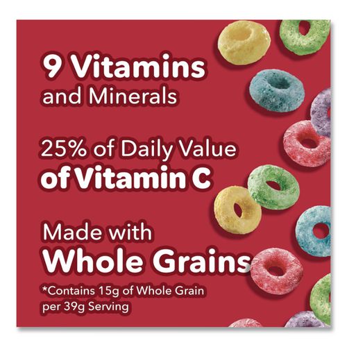 Kellogg's Froot Loops Breakfast Cereal, Single-Serve 1.5 Oz Cup, 6/box ...