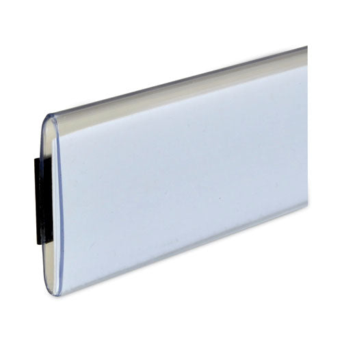 C-Line HOL-DEX Magnetic Shelf/Bin Label Holders, Side Load, 1 x 6, Cle ...